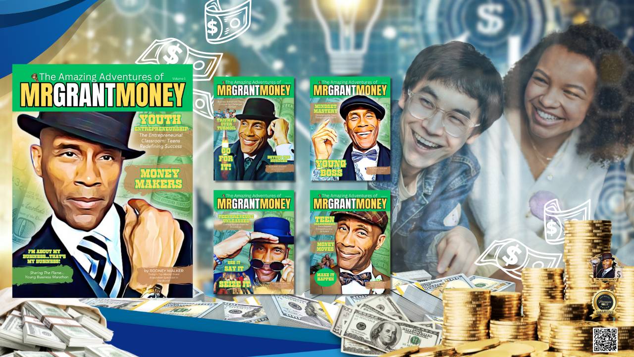 Rodney Walker Launches 5-Book Series on Teen Entrepreneurship