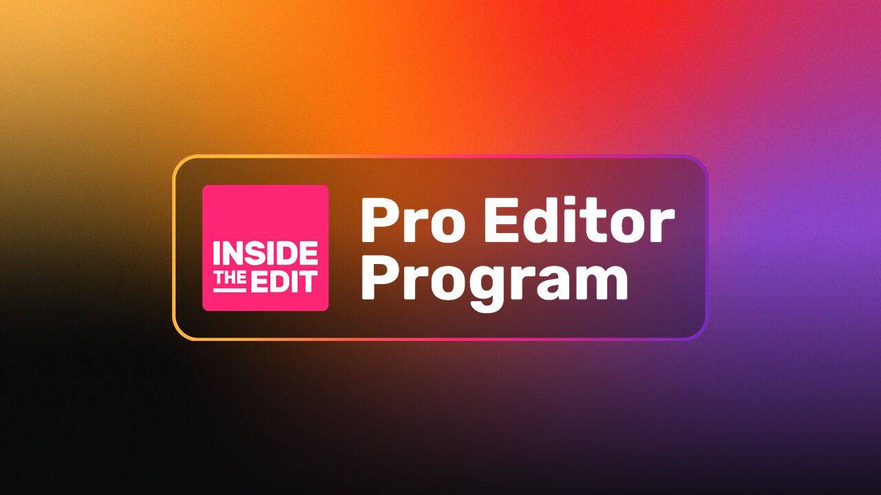 Pro Editor Program