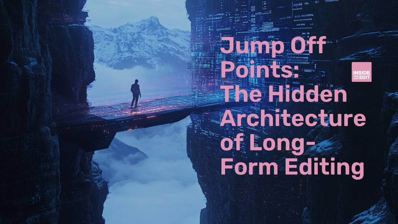 Jump-Off Points in Editing: The Key to Seamless Structure
