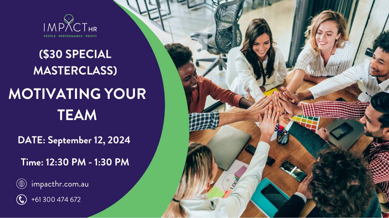 Motivating your Team