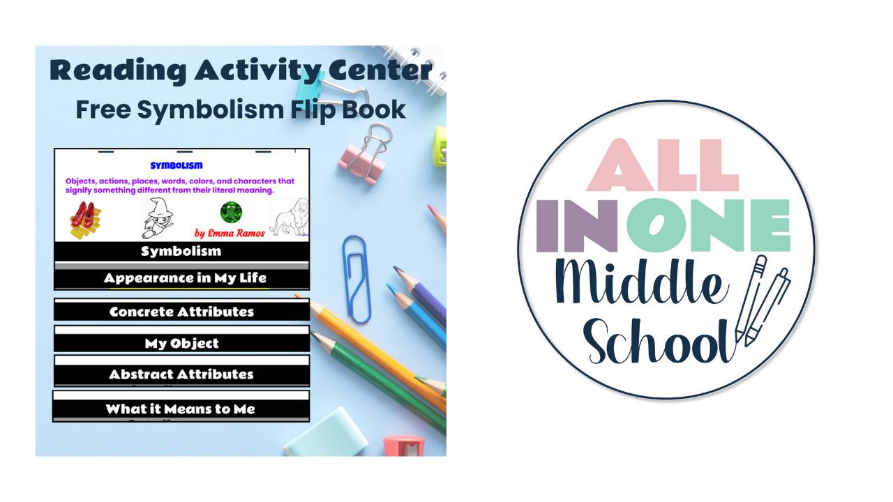 FREE Symbolism Reading Center