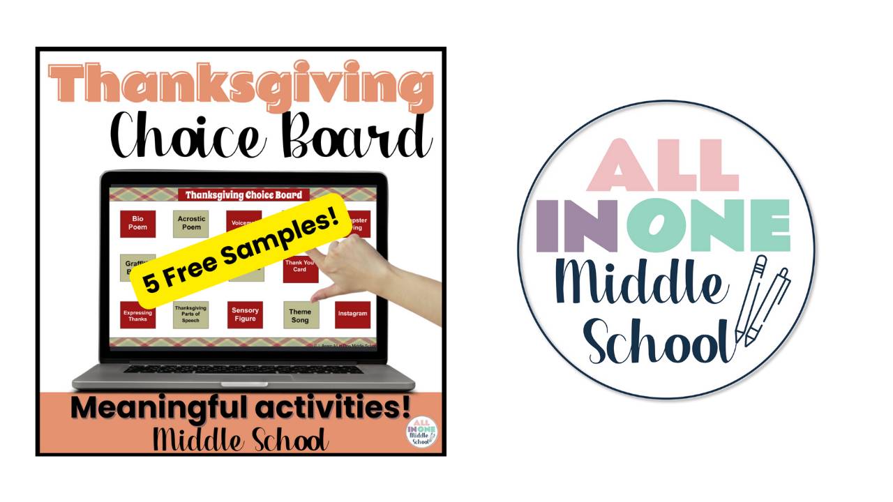 FREE Teacher Resource: Thanksgiving Classroom Activities