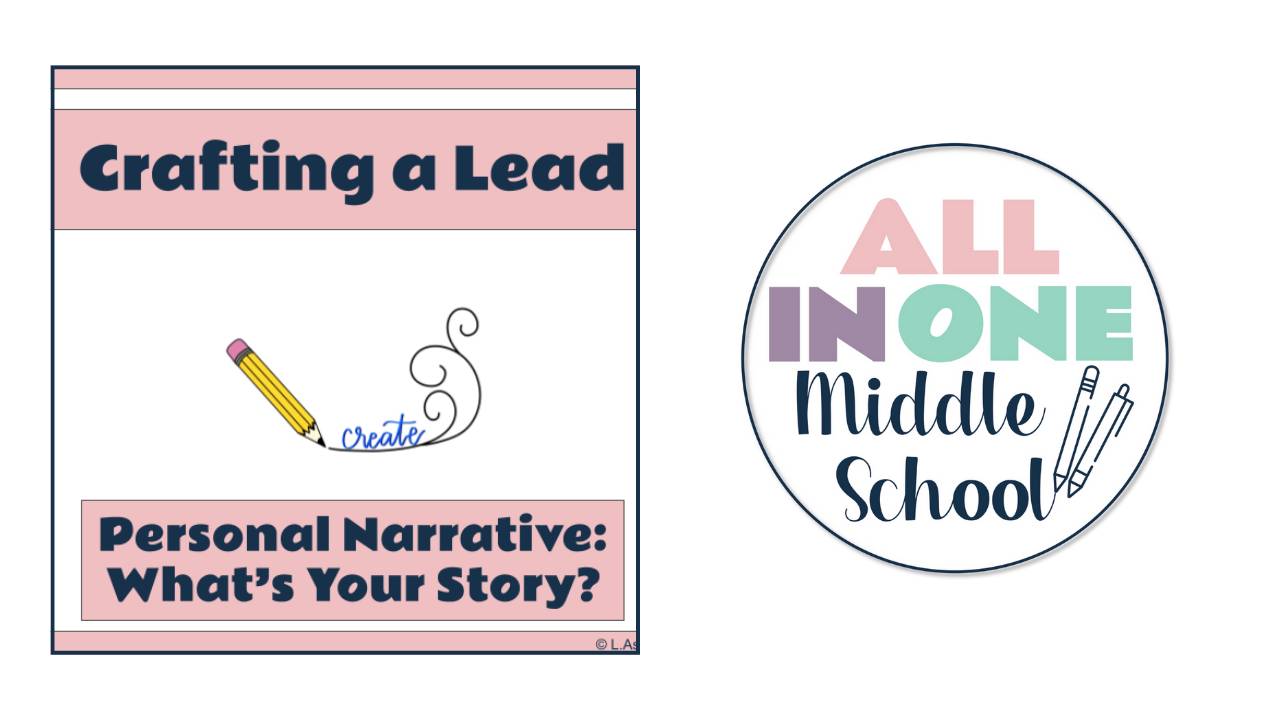 FREE Personal Narrative Writing Lesson - Middle School ELA
