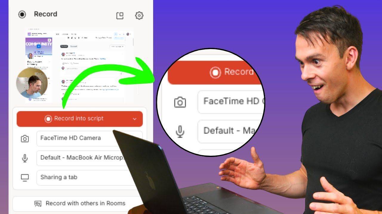 Recording Slides and Tutorials in Descript