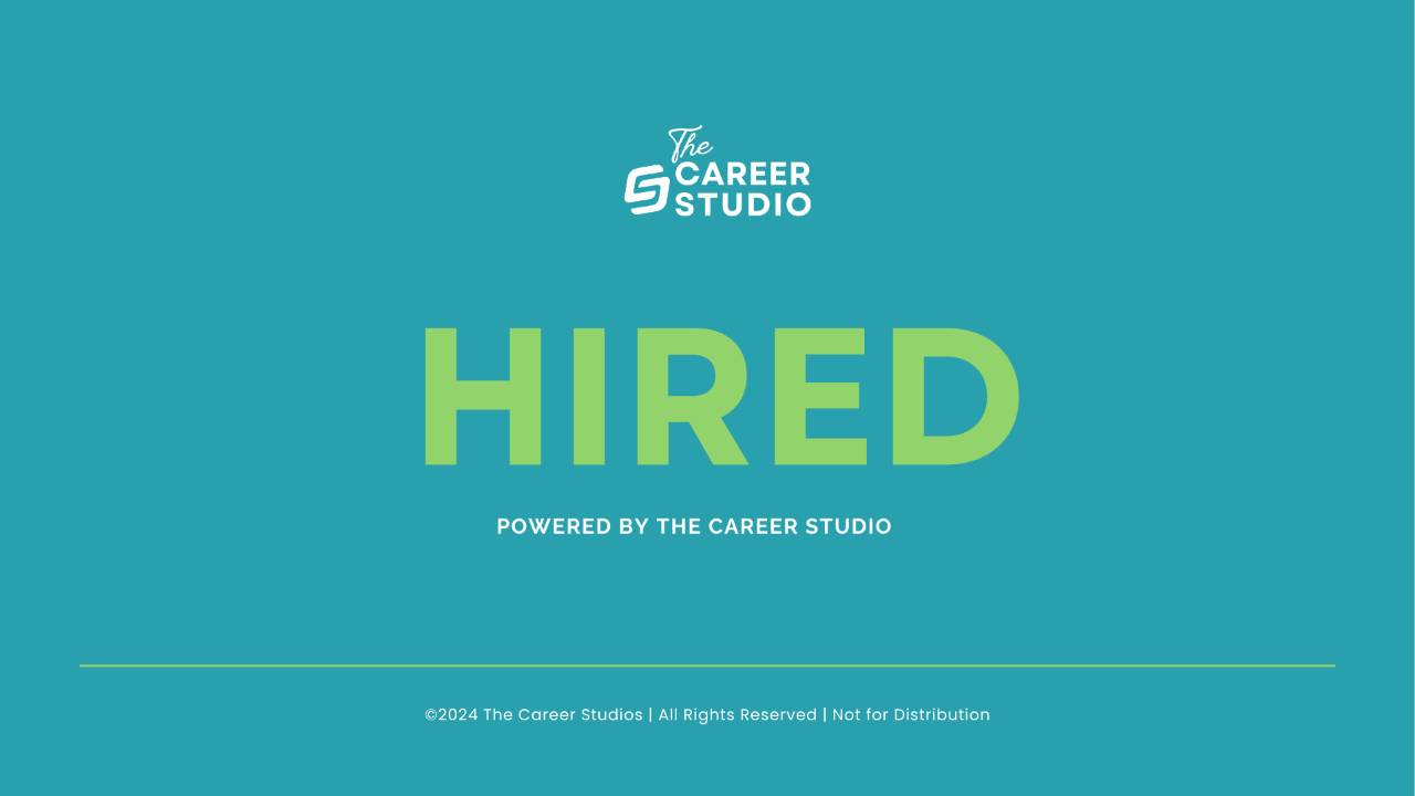 HIRED - Powered by The Career Studio