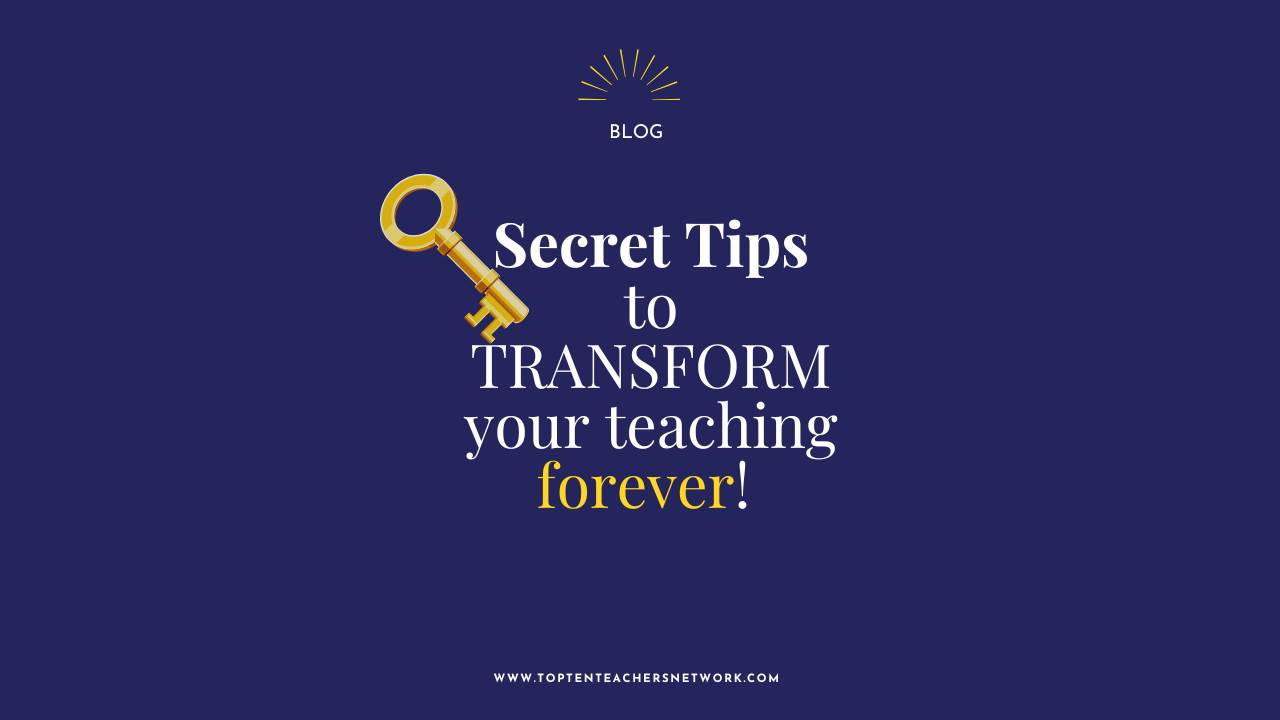 Transform Your Teaching With This Powerful Strategy