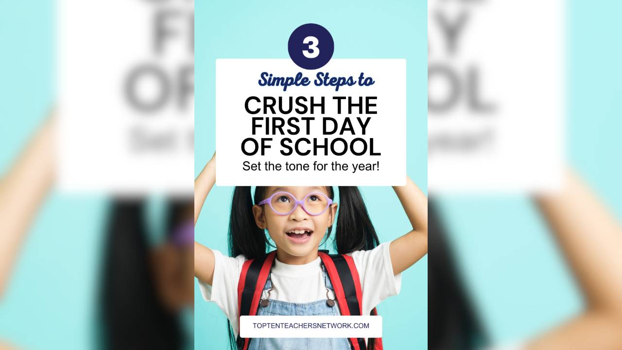First Day of School Tips to Start Strong With Students