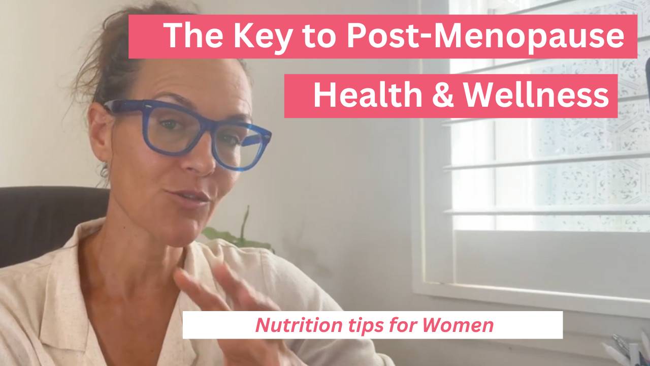 Postmenopause Nutrition: The Essentiasl for Health & Longevity