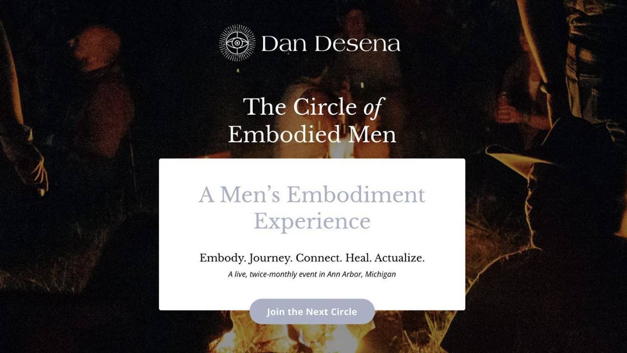 The Circle of Embodied Men | Men’s Live Group in Ann Arbor, Michigan