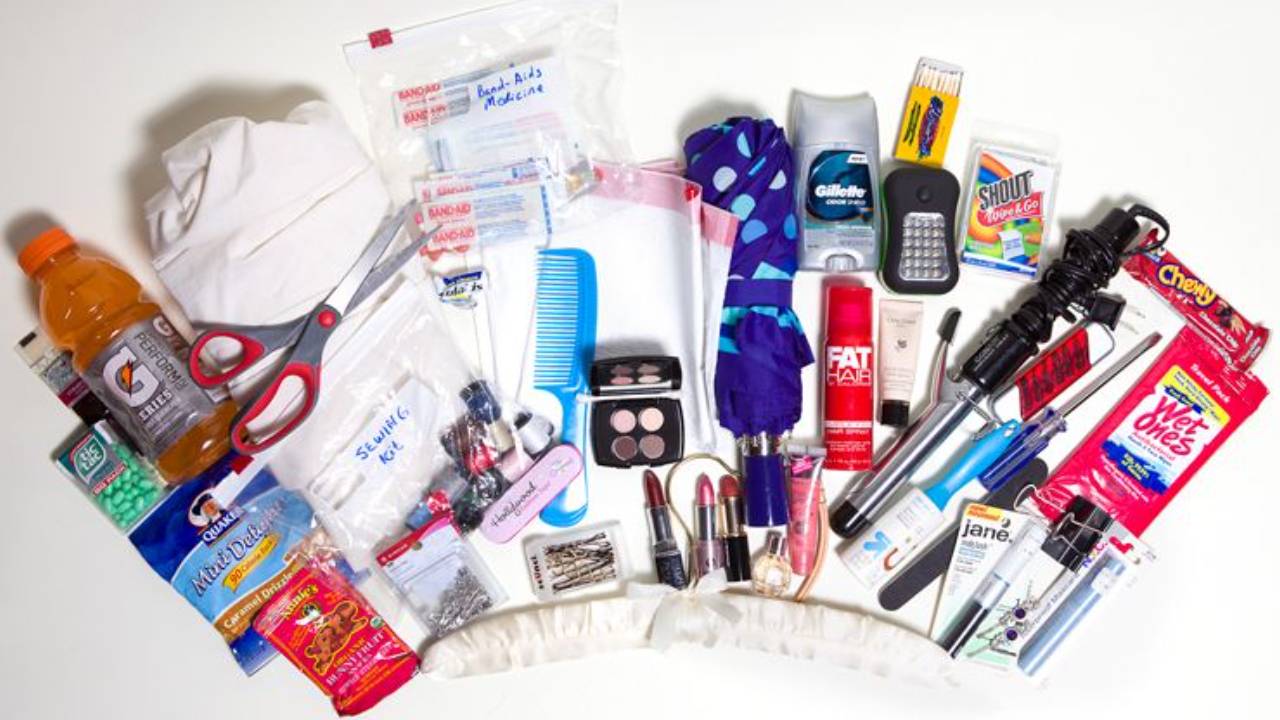What should you have in your bridal first aid emergency kit?