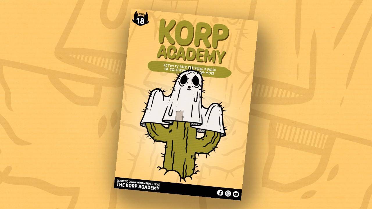 Korp Academy Activity Pack 18 - GHOSTS