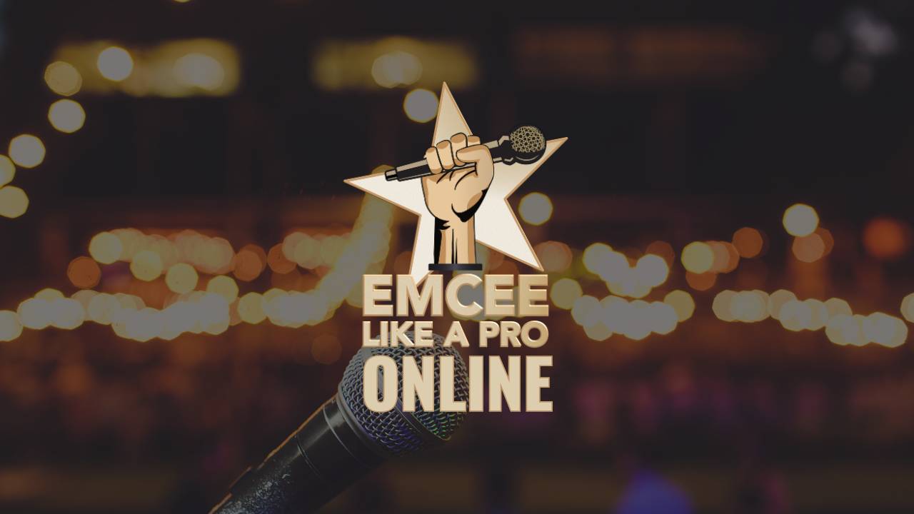 Emcee Like A Pro Online Masterclass Registration