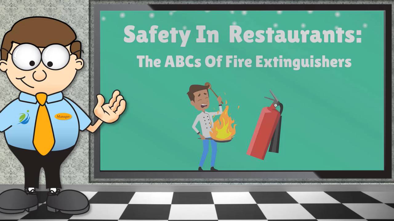 ABCs of Fire Extinguishers in Restaurants–Free OSHA Safety Video