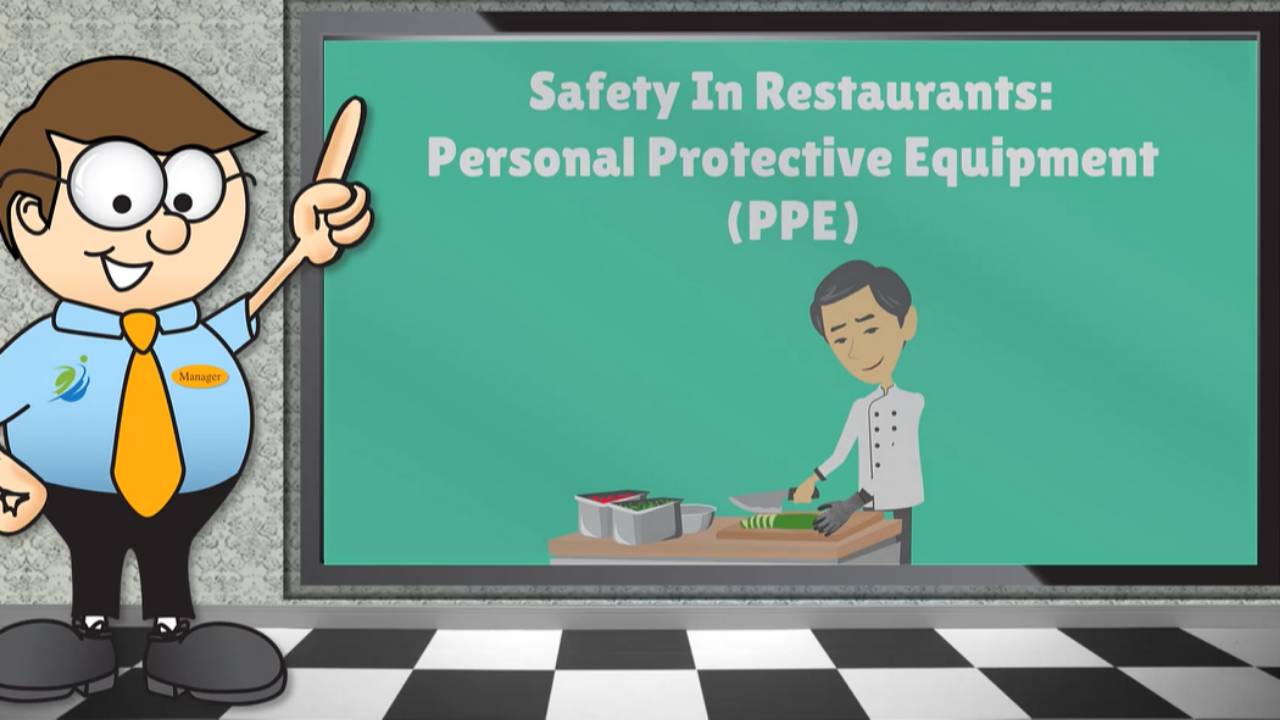 Personal Protective Equipment in Restaurants–Free OSHA Safety Video