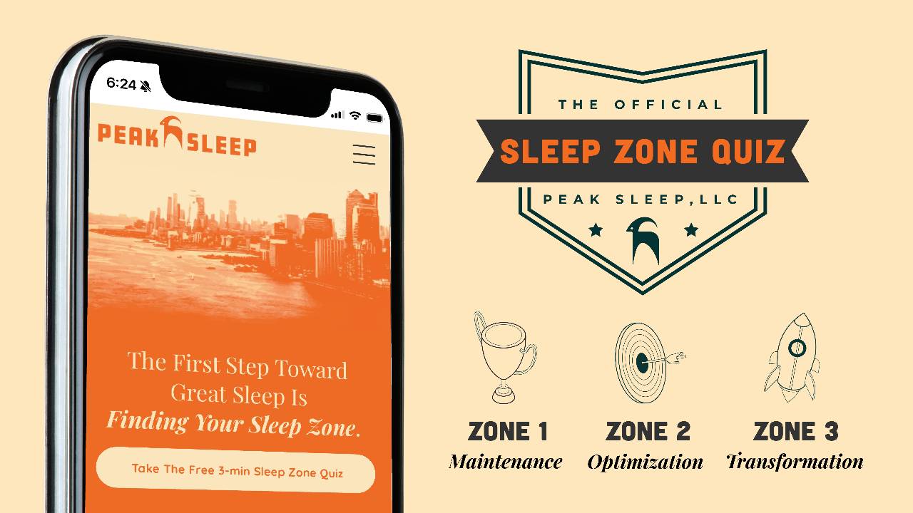 The First Step Toward Fixing Your Sleep - Take The Sleep Zone Quiz