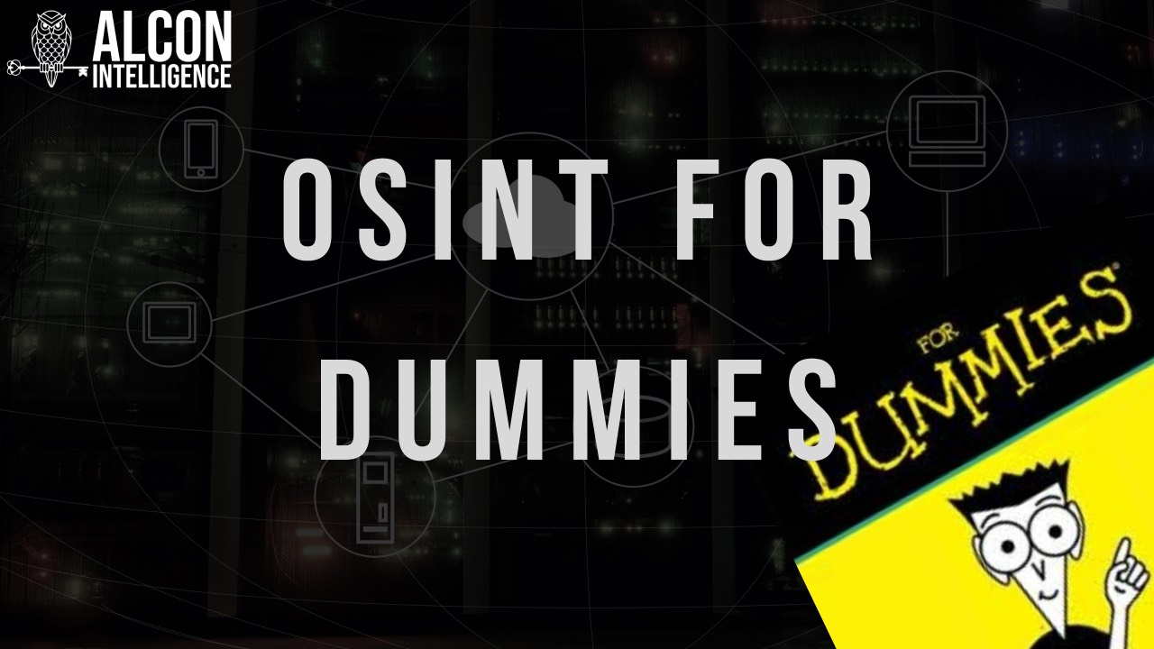 OSINT For Dummies