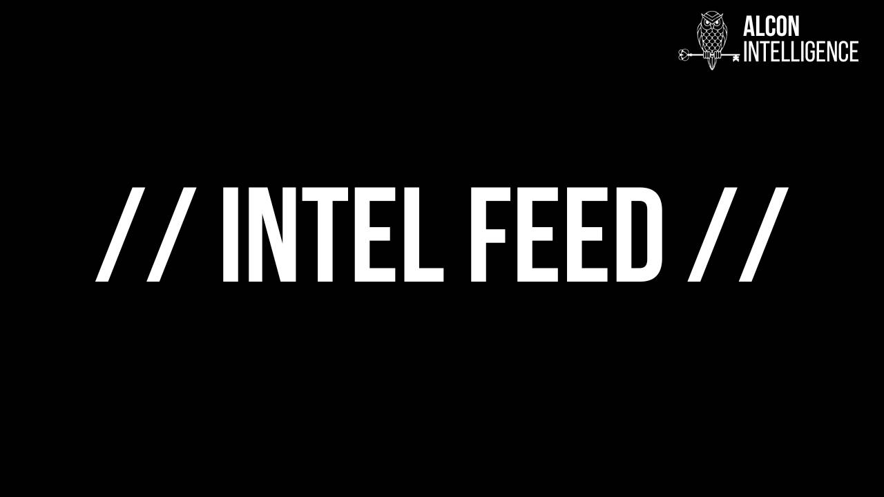 ALCON Intel Feed