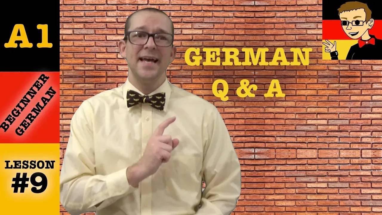 Basic Questions and Answers EVERY German Beginner Should Know