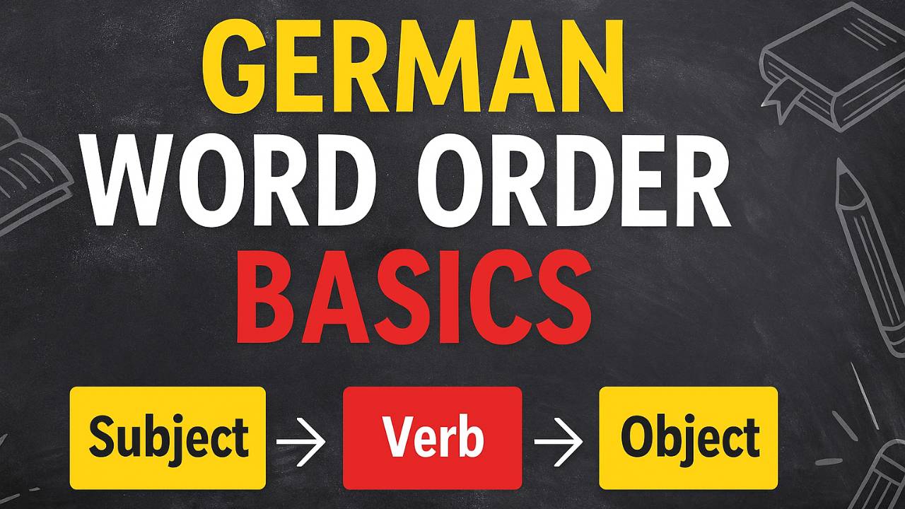 German Word Order Basics