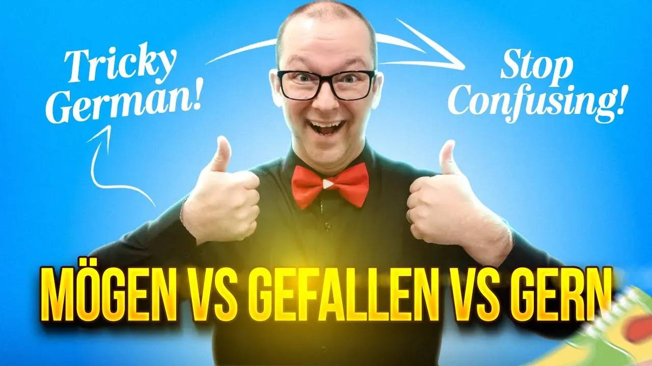 Gern vs. Mögen vs. Gefallen
