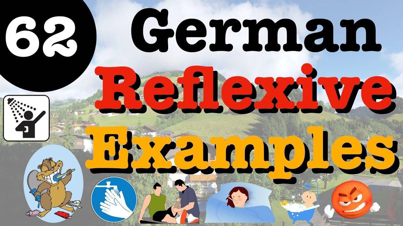 62 German Reflexive Verb Example Sentences