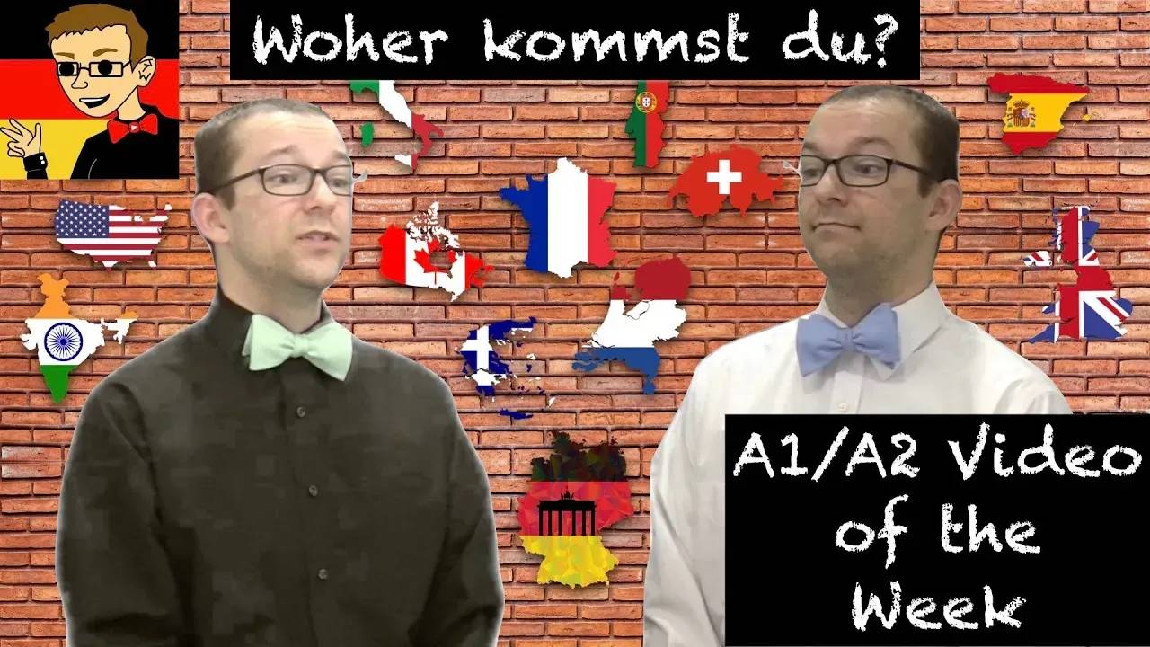 How to answer "Woher kommst du?" in German