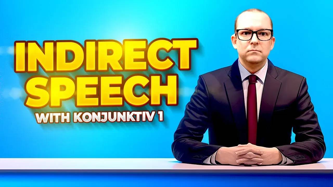 Konjunktiv 1 and Indirect Speech in German Explained