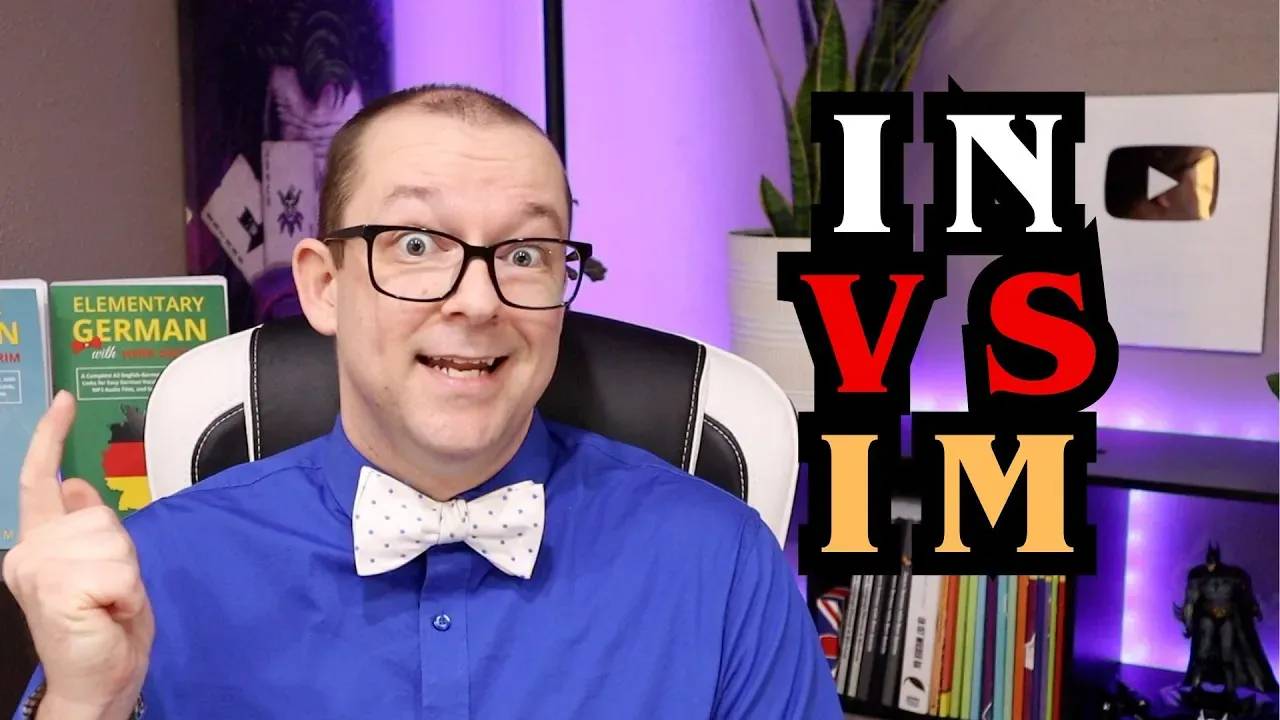 in vs im: Understanding German Prepositions