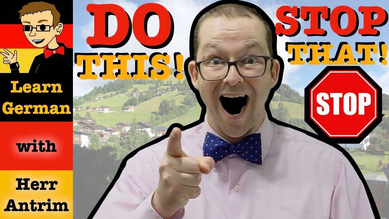 The German Imperative (Command Form)