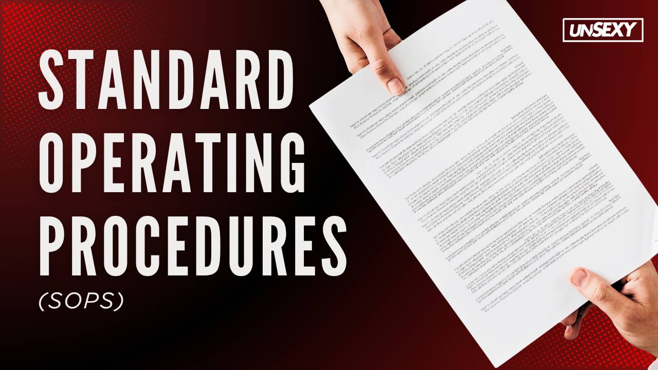 Standard Operating Procedures: The Business Saving Document