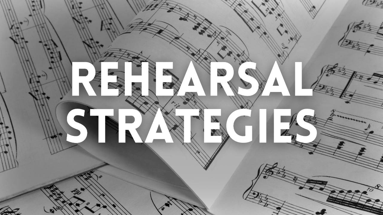 Modern Conducting Academy Rehearsal Strategies