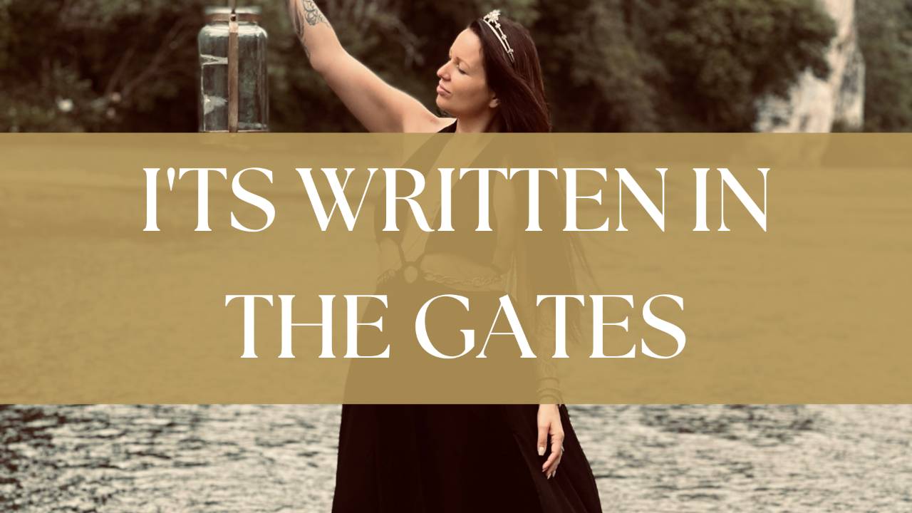 It's written in the Gates