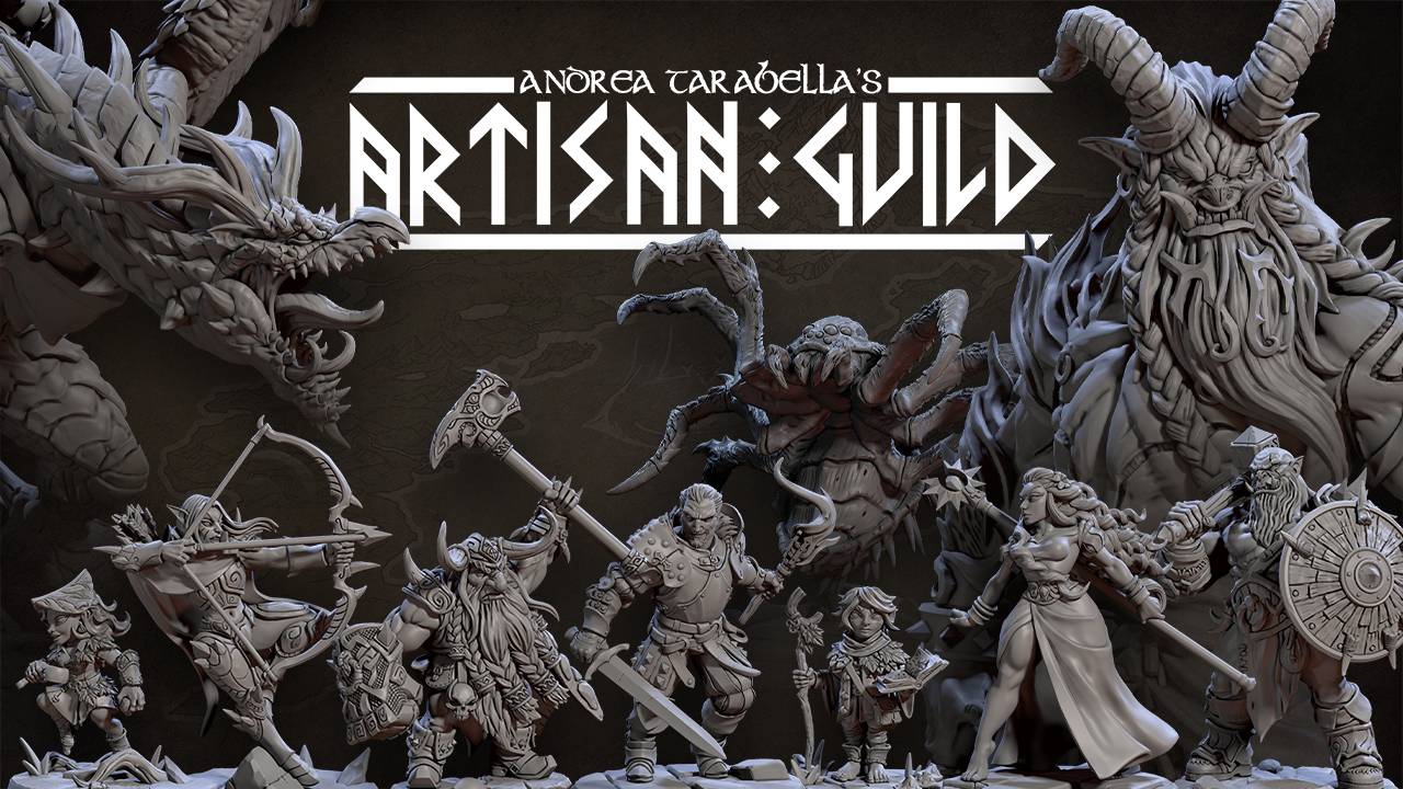 Artisan Guild 3D printable Miniatures