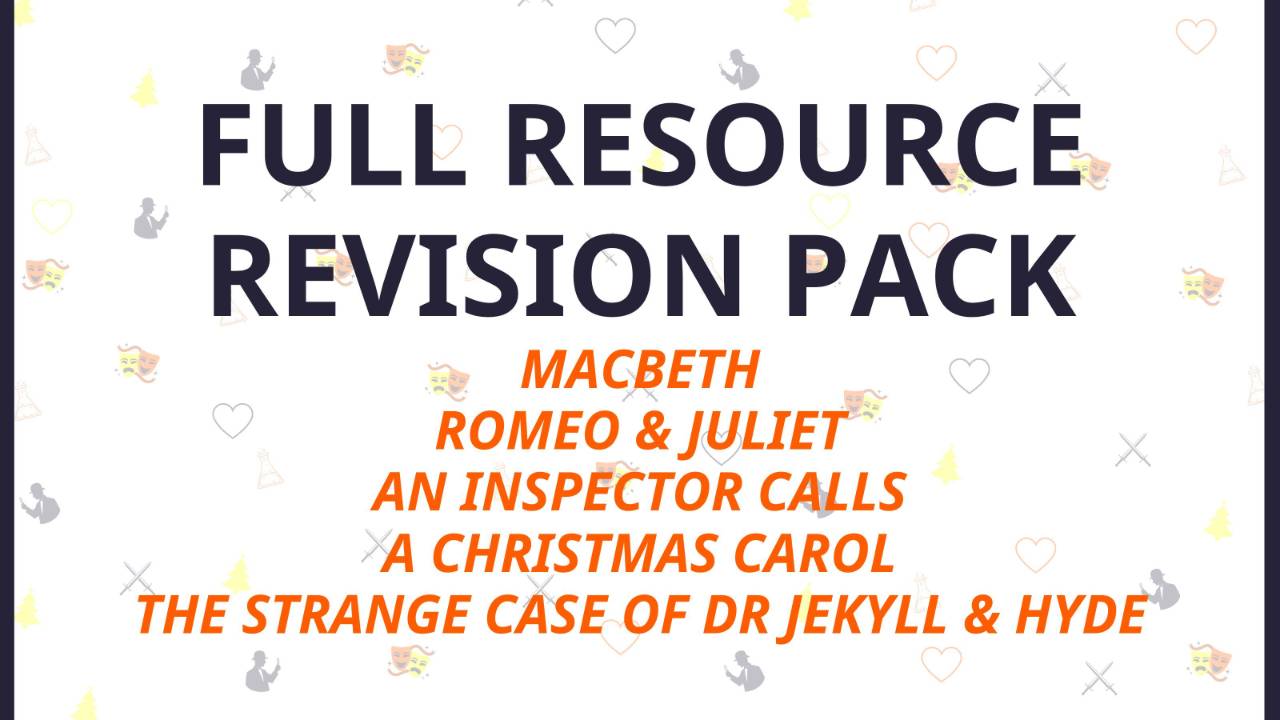 FULL RESOURCE REVISION PACK