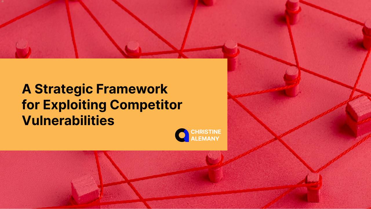 A Strategic Framework for Exploiting Competitor Vulnerabilities