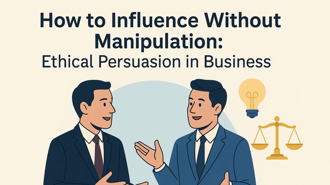 Master Ethical Persuasion in Business: Influence Without Manipulation