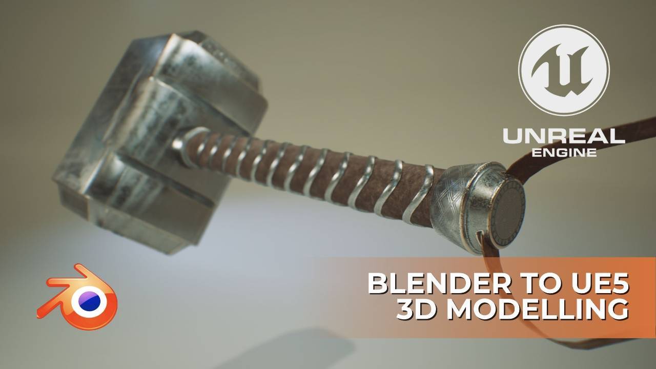 Blender Mjolnir FBX