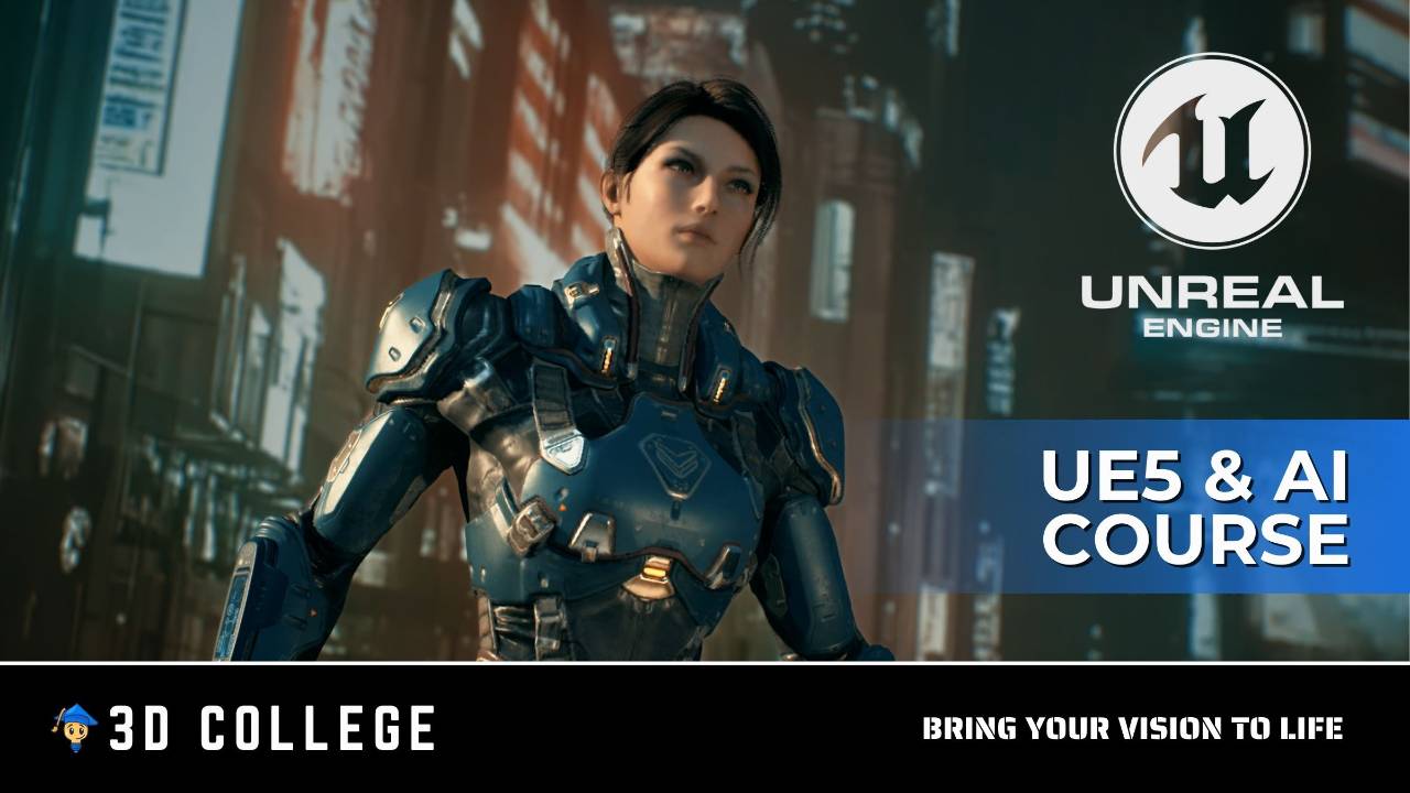 Unreal Engine 5 + Midjourney & Skybox AI Course