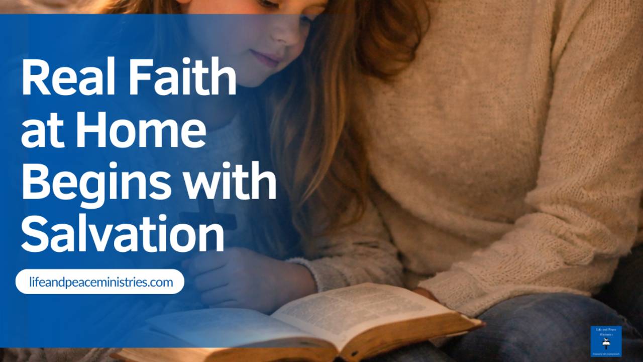 Real Faith at Home Begins With Salvation, Not Behavior