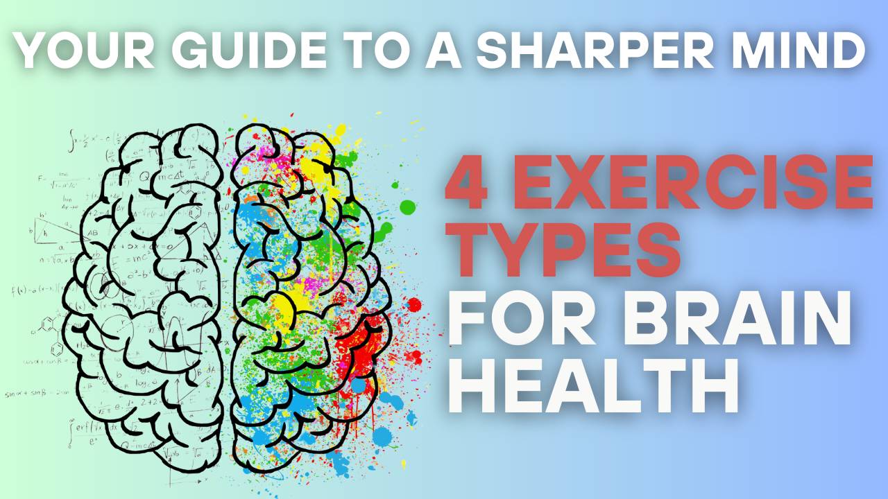 Sharper Mind Guide | 4 Exercise Types for Brain Health | Planeta Vida