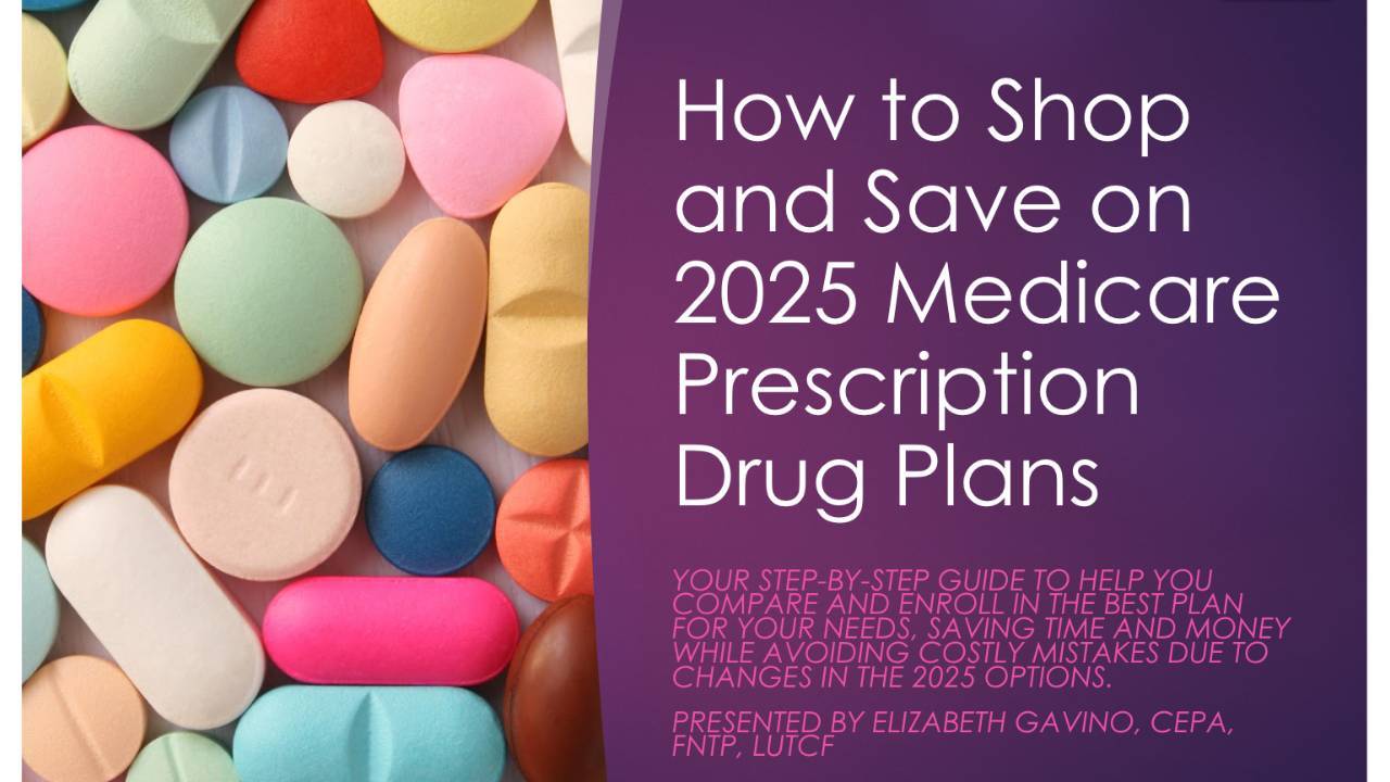 How to Shop and Save on 2025 Medicare Prescription Drug Plans