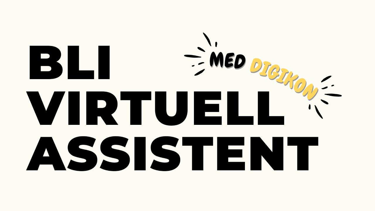 Grupprogrammet BLI VIRTUELL ASSISTENT