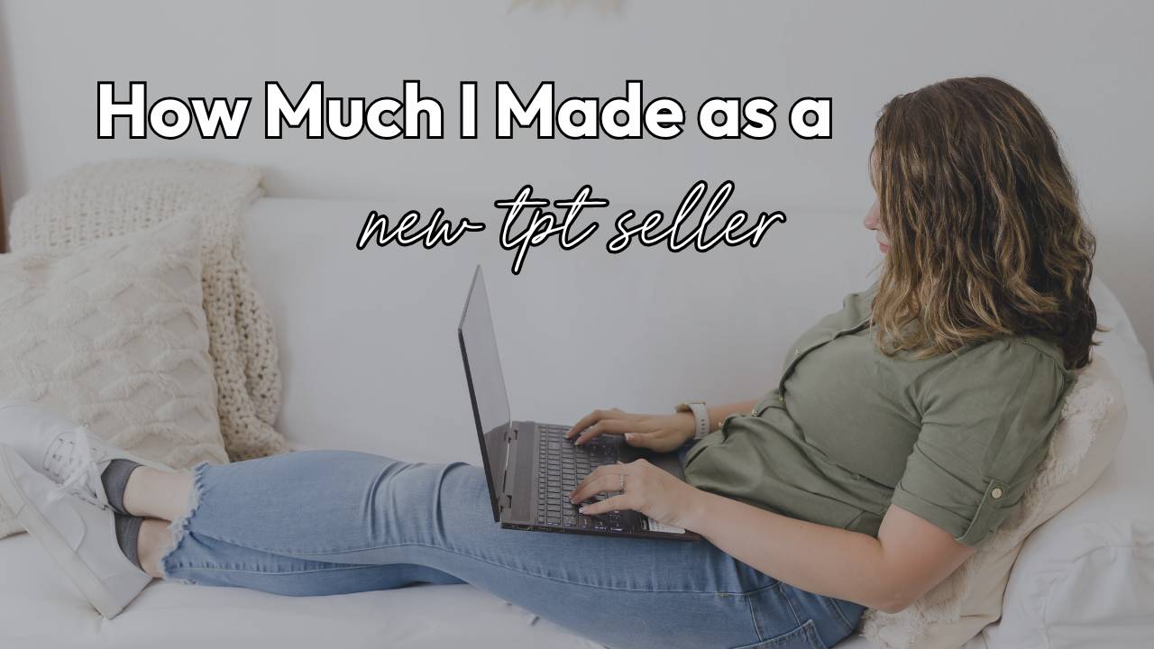3 Month Income Report as a New TPT Seller