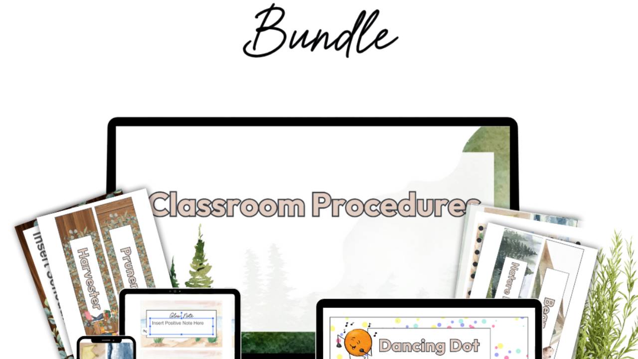 Classroom Management Bundle