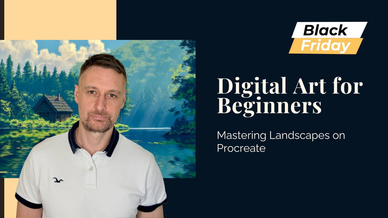 Digital Art for Beginners: Mastering Landscapes on Procreate