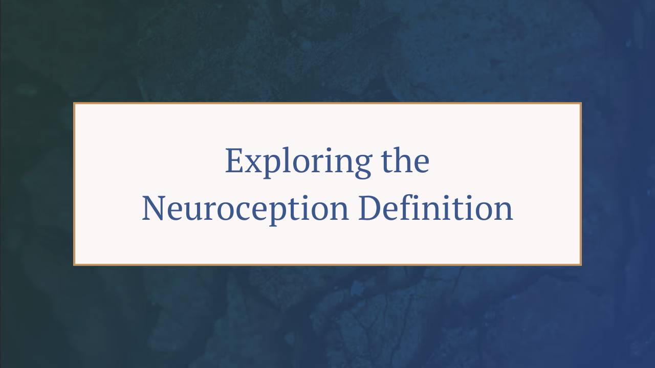 Exploring the Neuroception Definition