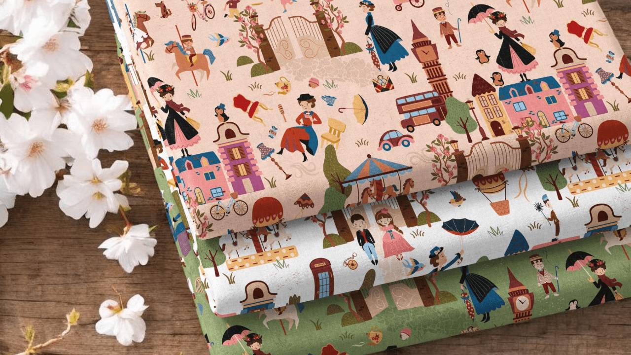 A Spoonful of Sugar: A Fabric Collection Inspired by Childhood Wonder