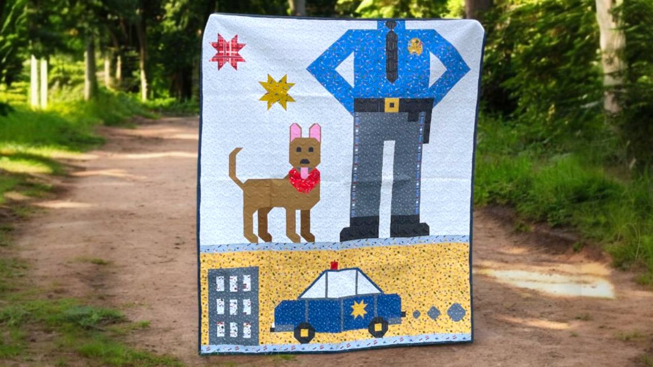 Be A Police Officer Quilt – A Meaningful & Skill-Building Project