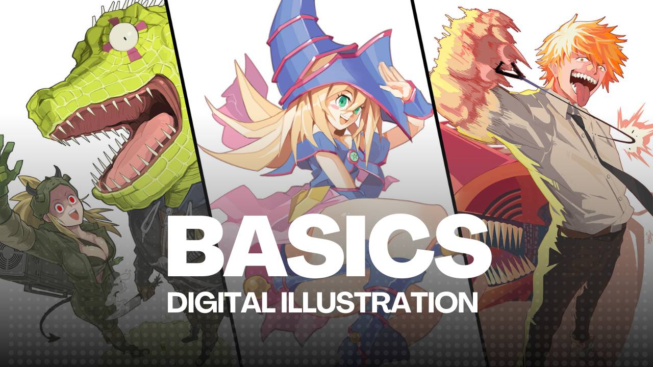 Digital Art Basics: Character Illustration Course