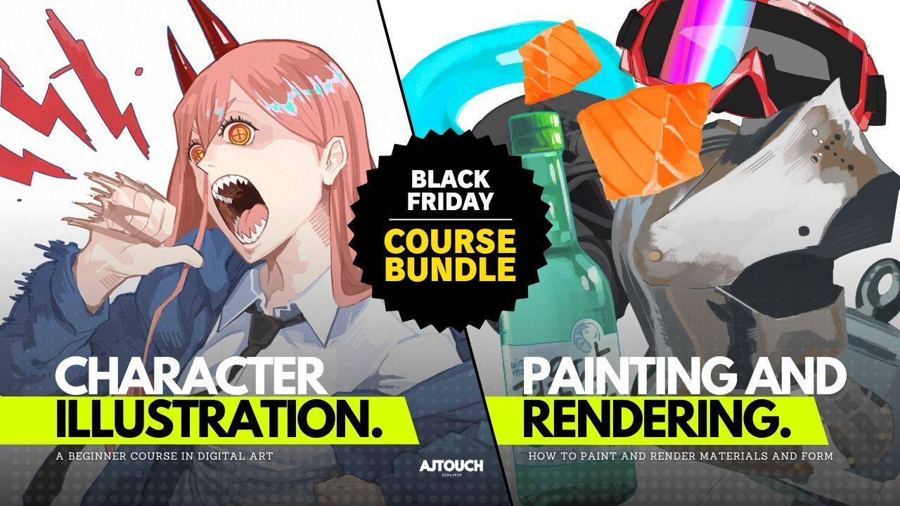 Bundle: Character Illustration + Digital Painting & Rendering